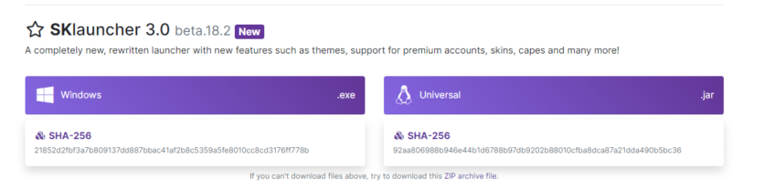SKlauncher - darmowy launcher Minecraft